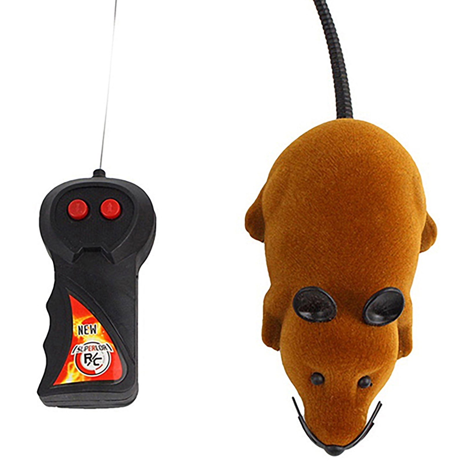 ZTGD Animal Toys Funny RC Wireless Remote Control Rat Mouse Toy for Cat ...
