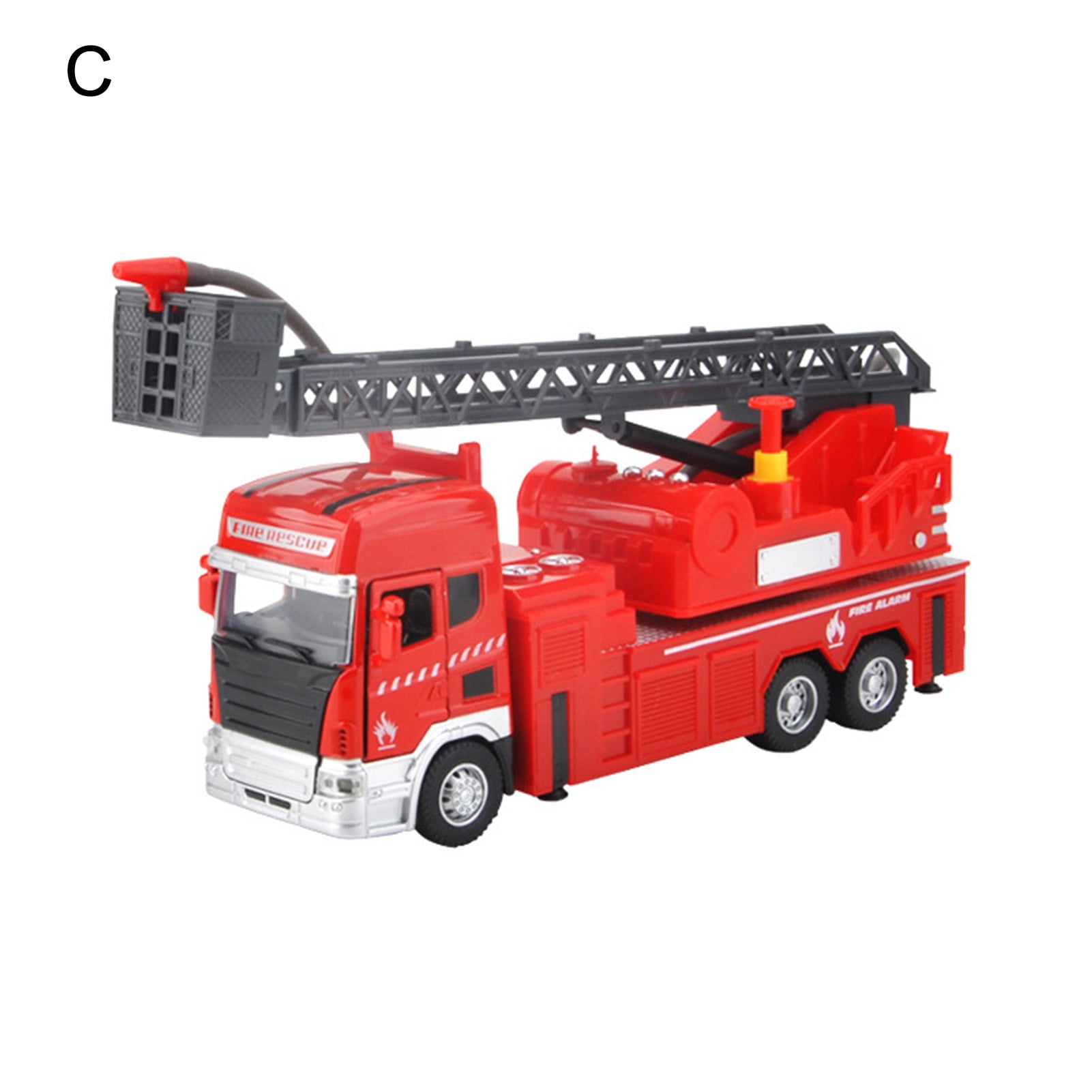 ZTGD Auto Toy Polished Smoothly Fun Realistic Rescue Crane Children Car ...