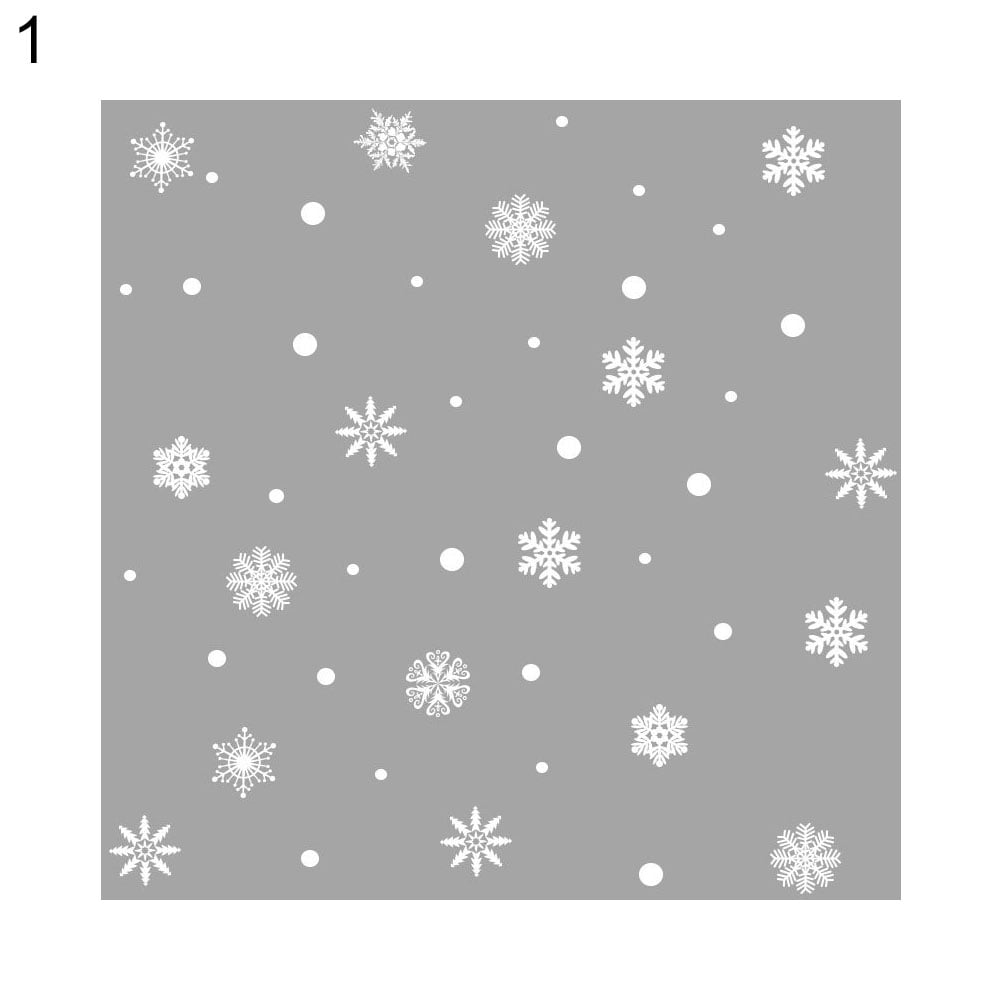 ZTGD Christmas Electrostatic Wall Sticker Kids Room Bedroom Window ...