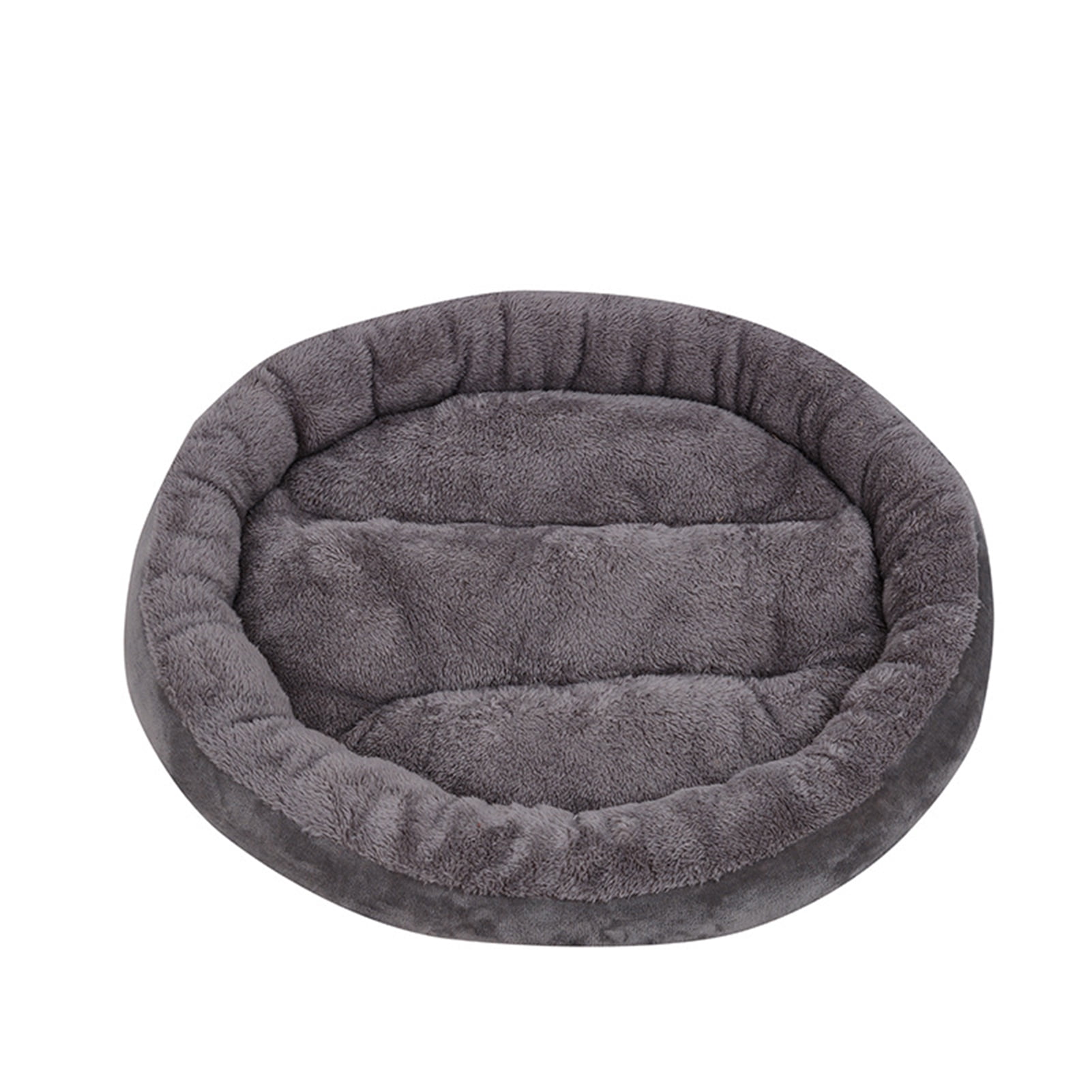 ZTGD Cozy Pet Dog Bed Winter Warm Kennel with PP Cotton Filling Round ...