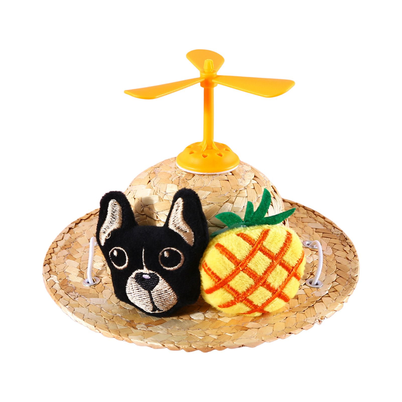 ZTGD Cute Cartoon Dog Hat with Plush Toy Decoration And Removable ...