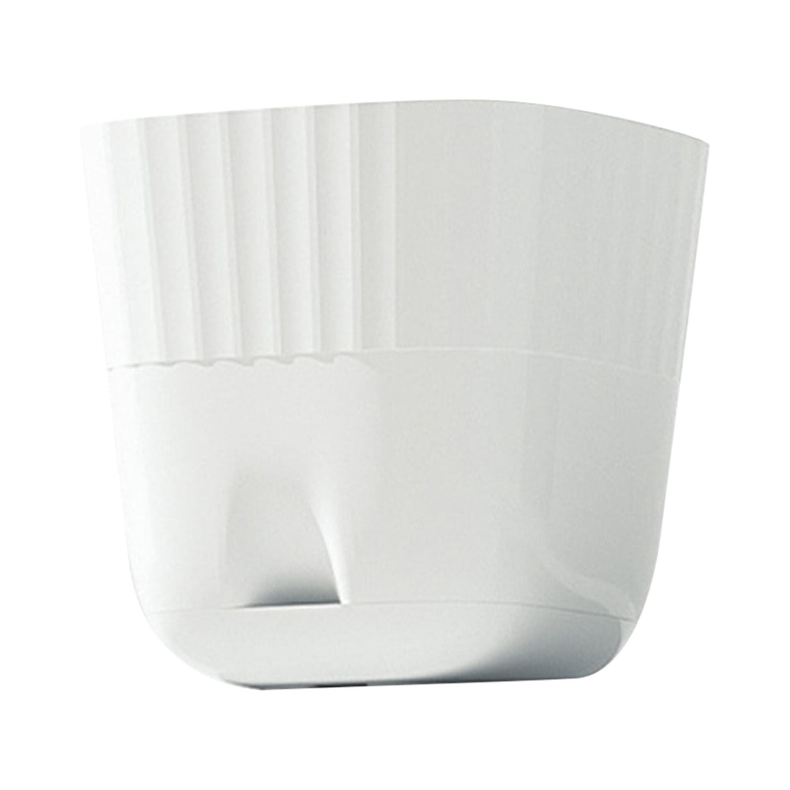ZTGD Flower Pot Convenient Smooth Surface Plastic Drain Hole Breathable ...