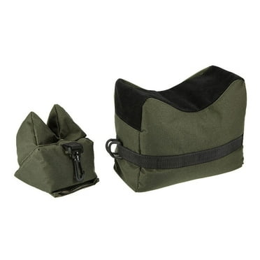 Portable Shooting Range Sand Bag Set Front & Rear Rifle Gun Bench Rest ...