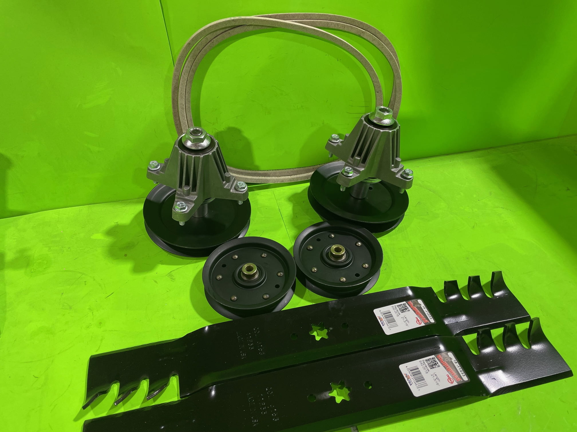 ZTL7000 ZERO TURN 42" MOWER DECK KIT: Gator Blades, Spindles, Idler ...