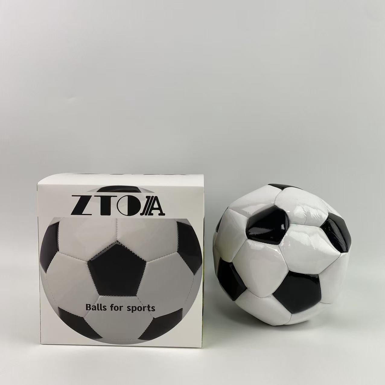 ZTOA Balls for sports,Soccer Ball Size 2,3,4,5 with Pump Needle Classic ...