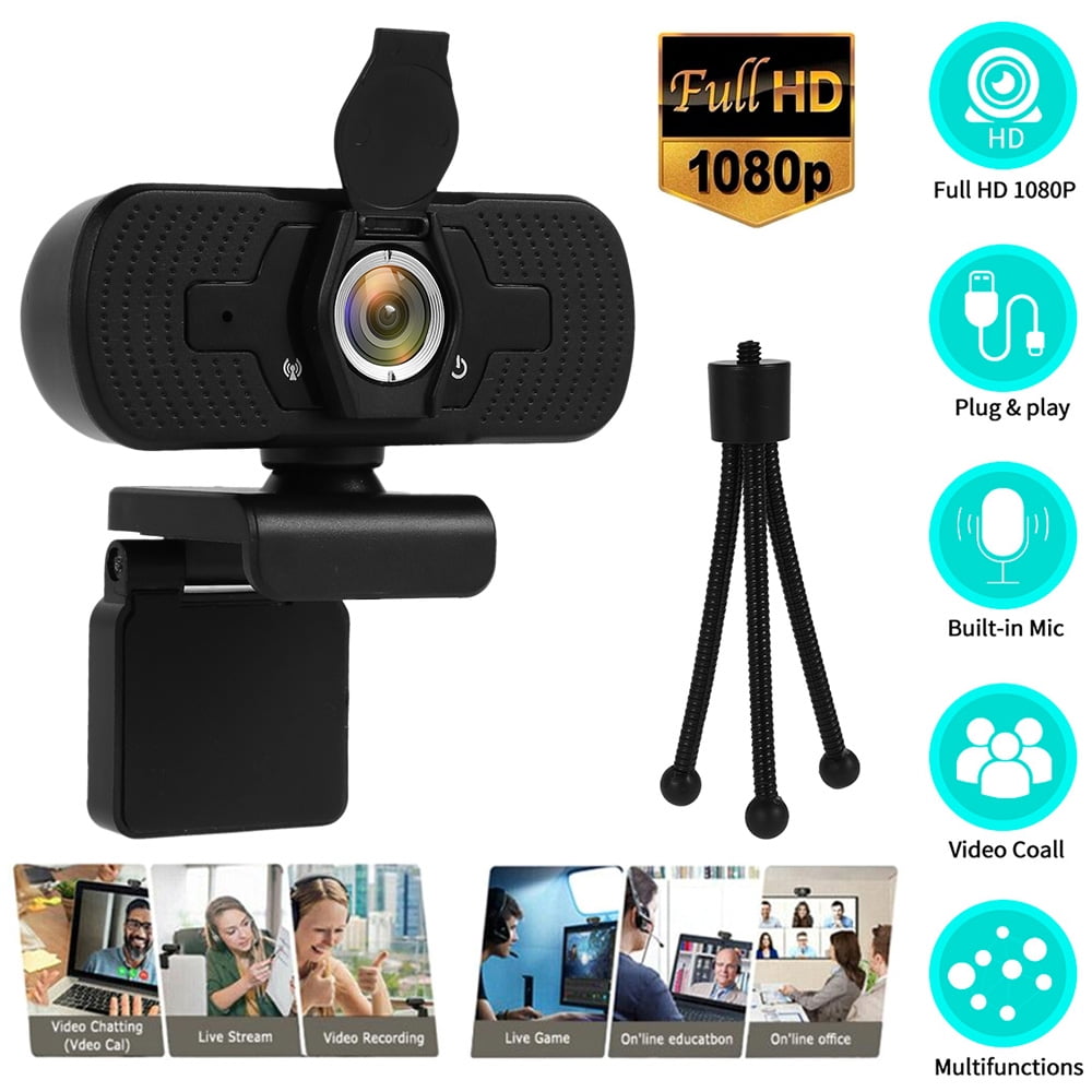 ZTOO Full HD 1080P Webcam USB Camera Autofocus mit Microphone for PC ...