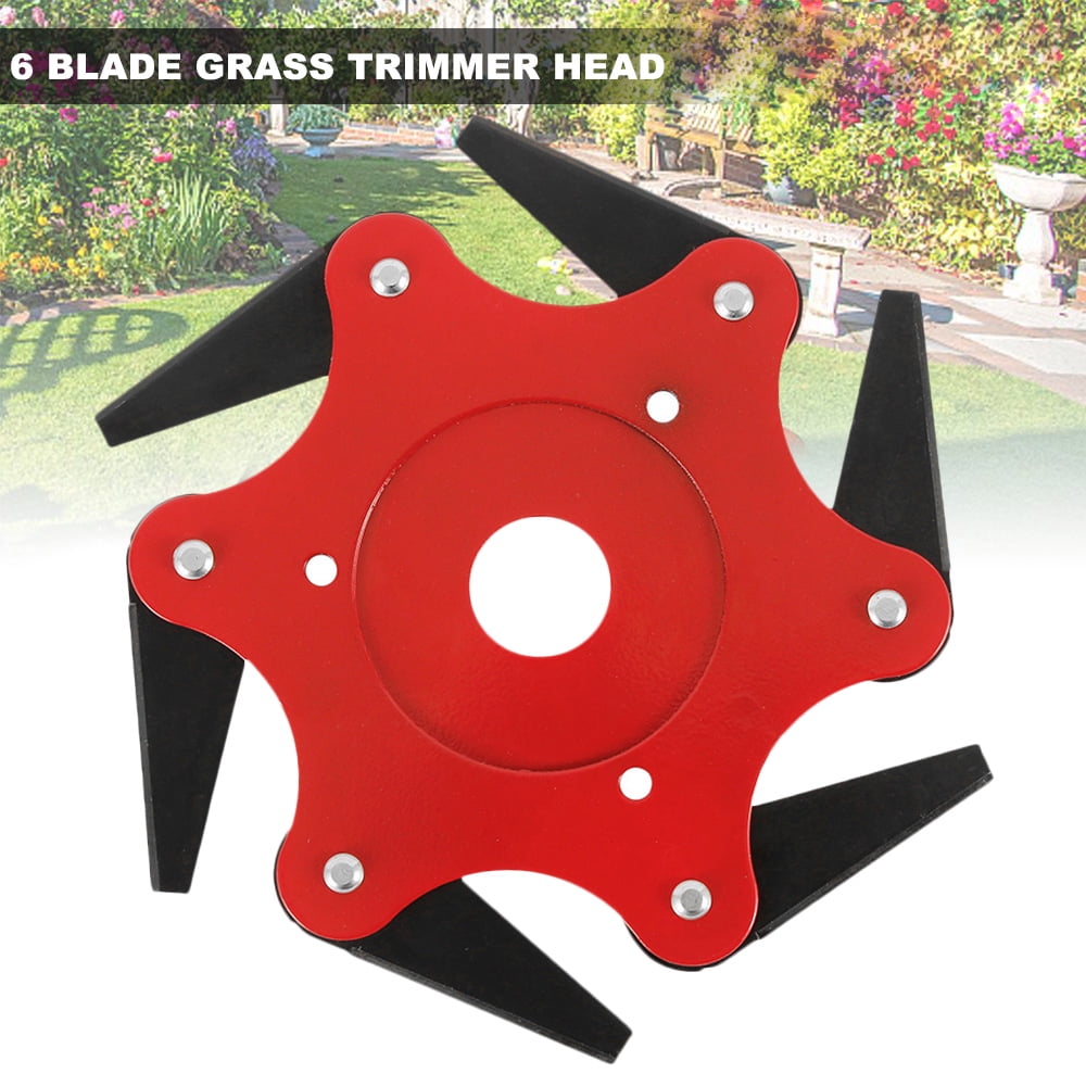 ZTOO Trimmer Head 6 Steel, Garden Tool Brush Cutter Grass Cutting Head ...