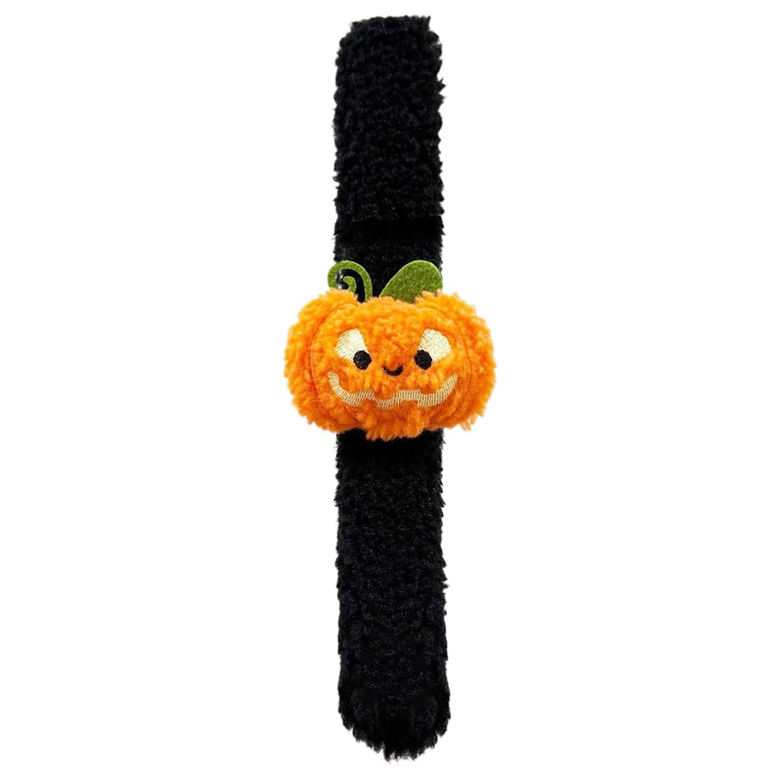 ZTTD 1 PCS Halloween Stuffed Animal Slap Bracelets Plush Animal Slap ...