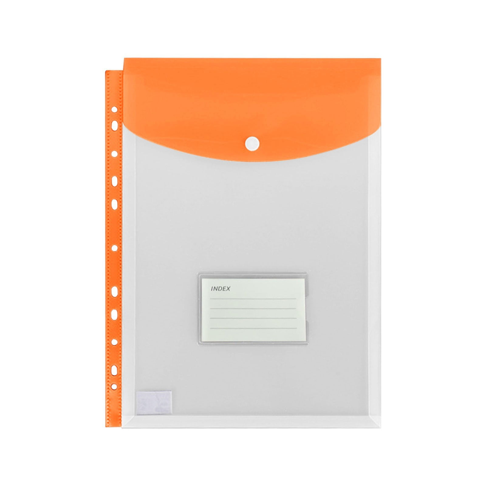 ZTTD 1 Pack Plastic Envelopes Binder Pocket 11 Holes Expandable Binder ...