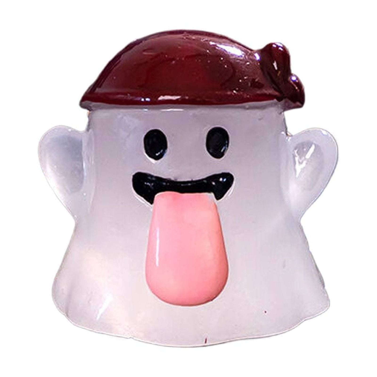 ZTTD 1 Pc Luminous Mini Resin Ghost Cute Miniature Ghost Figurines Glow ...