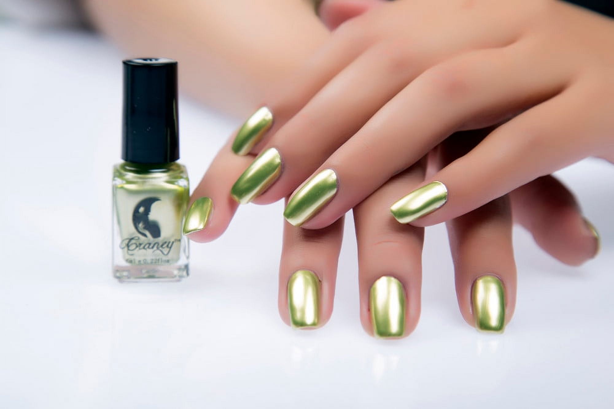 ZTTD 6ML Mirror Nail Polish Plating Silver Paste Metal Color Stainless ...