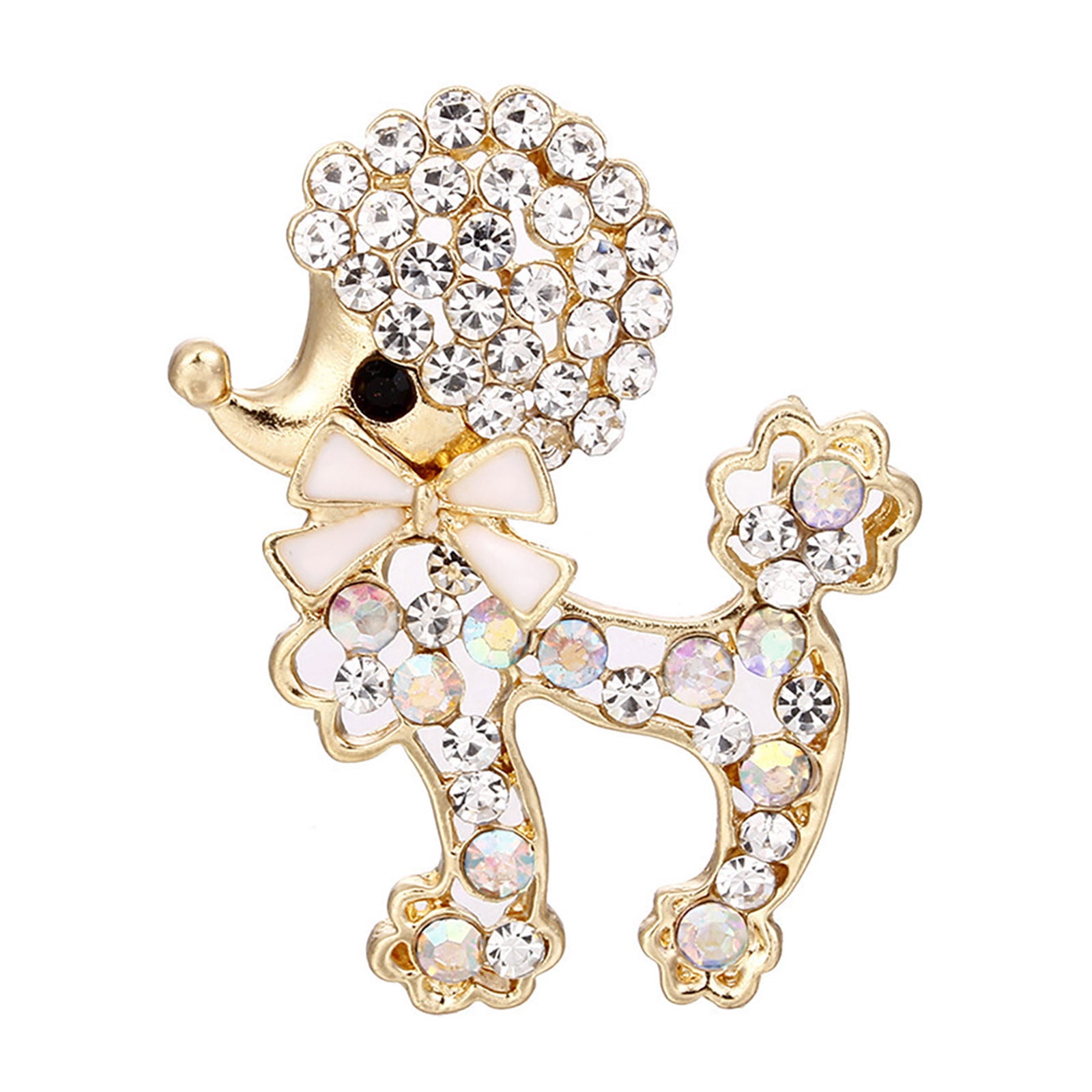 ZTTD Alloy Cute Little Animal Dog Brooch Lapel Pin Ladies Clothing Pins ...
