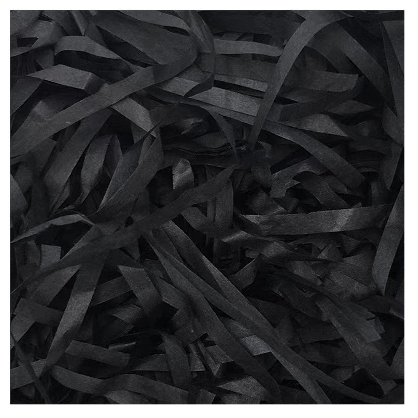 ZTTD Black Crinkle Cut Paper Shred Filler, Shredded Paper for Gift ...