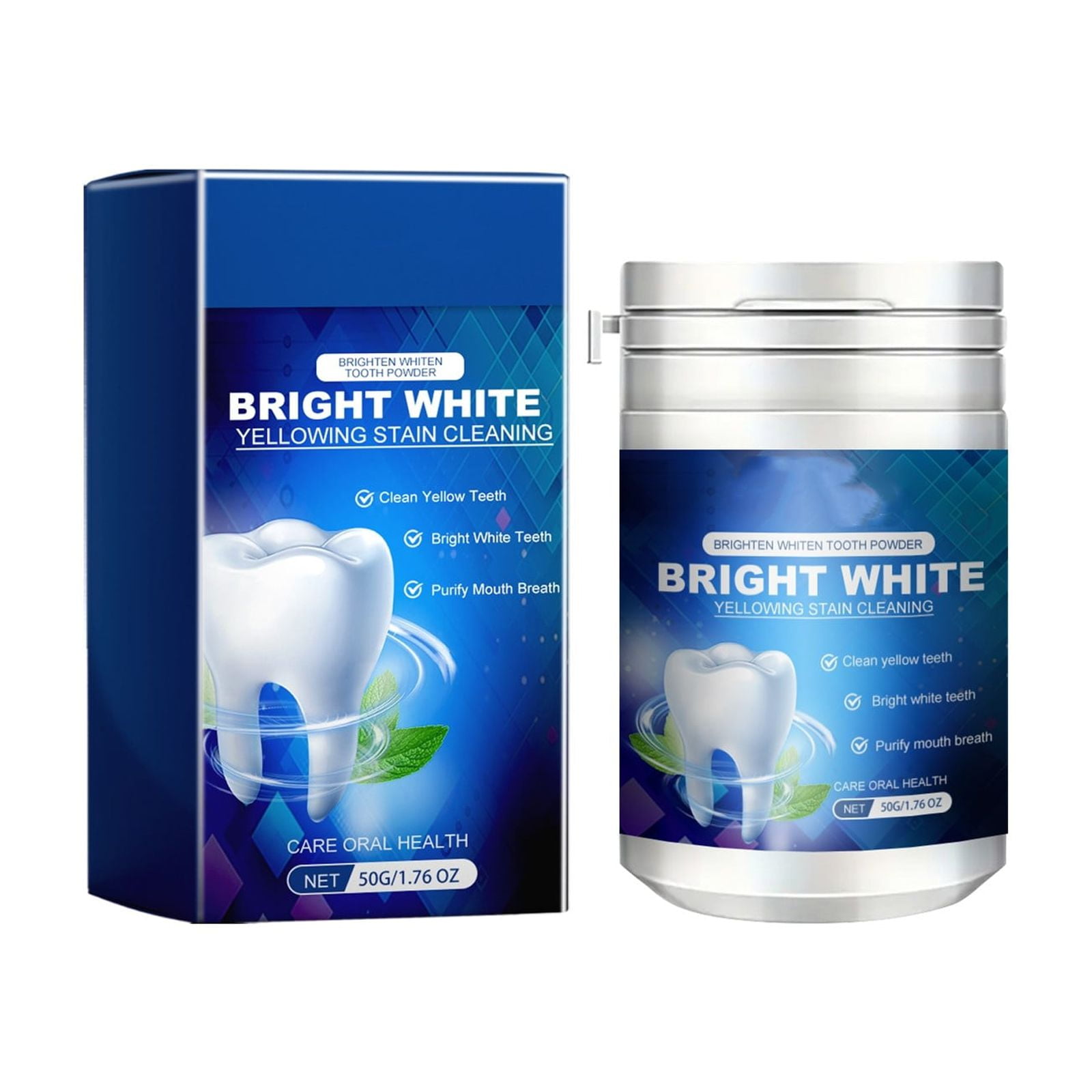 ZTTD Bright White Tooth Powder Deep Cleaning Oral Tooth Powder Tooth ...