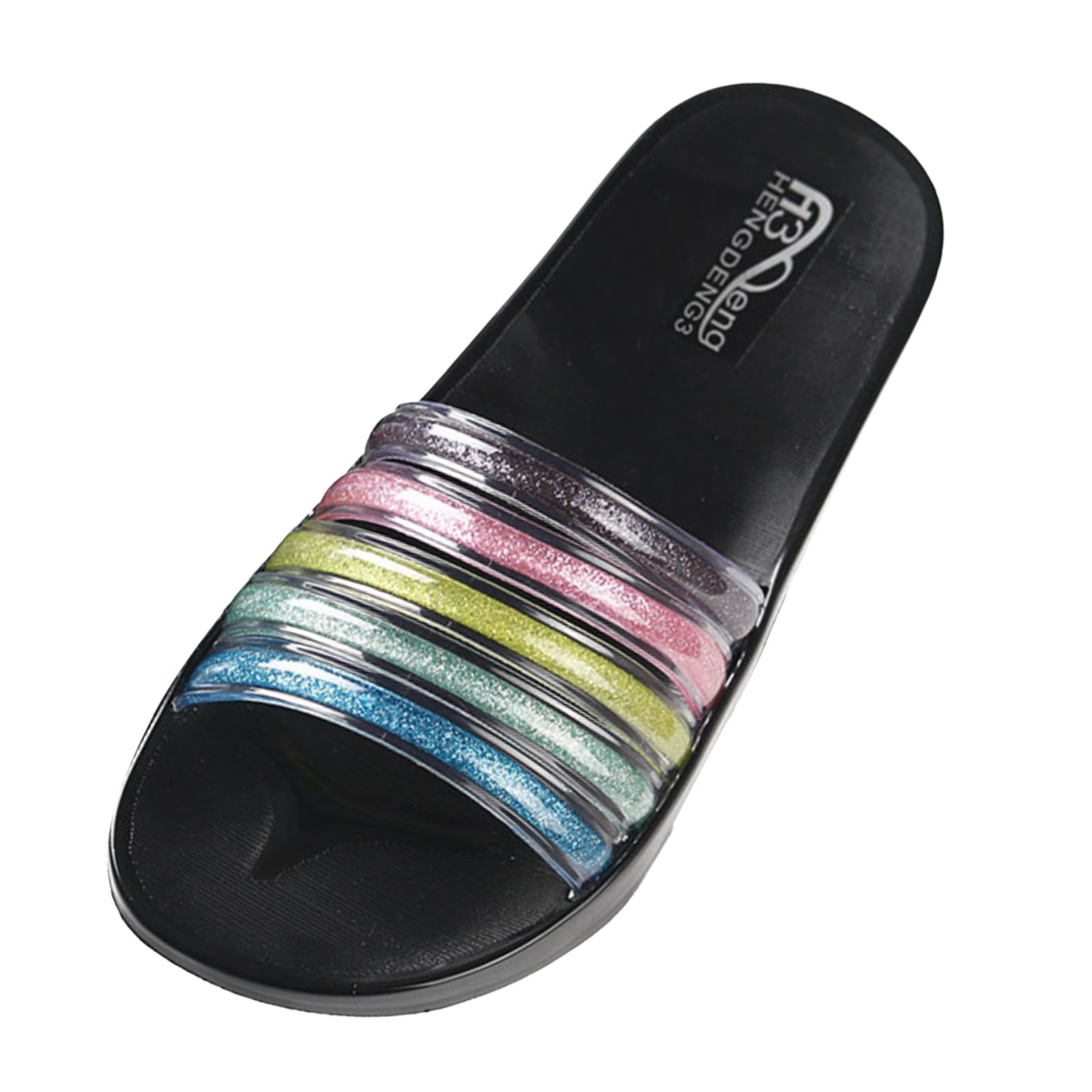 ZTTD Customized Women Slippers Bathroom Flip Flops Beach Slides Sandals ...