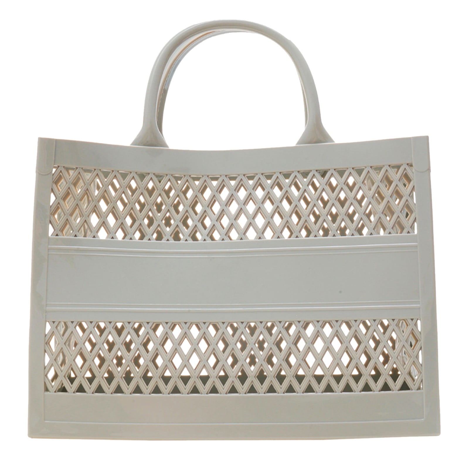 ZTTD Fashion Big Capacity Shopping Tote Bag Rubber Silicone Beach Bag ...