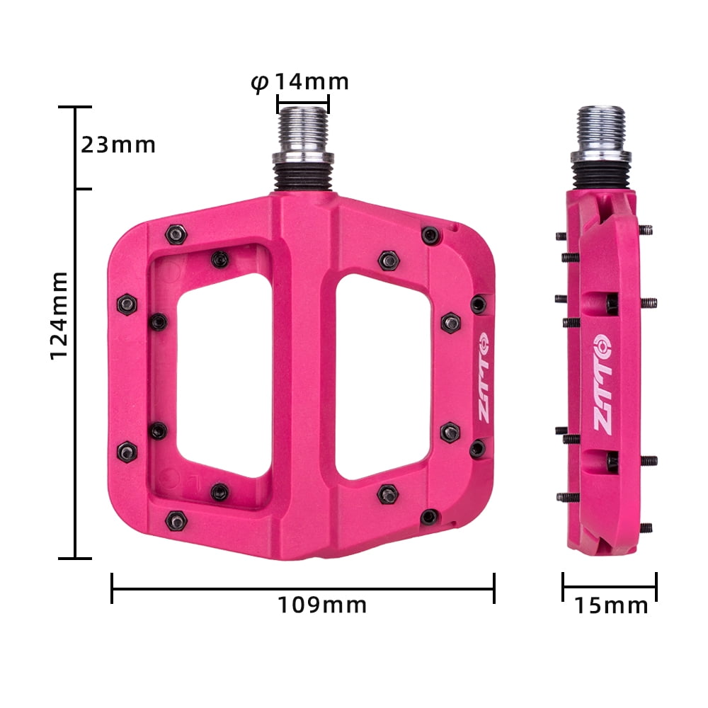 ZTTO MTB Bike Pedals Mountain Bike Pedals Platform Flat Pedals 916 Inch ...