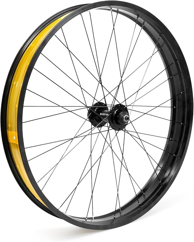 ZTZ 20/26 x 4.0 inch Fat Tire Bike Front Wheel, Aluminum Alloy Bike Rim ...