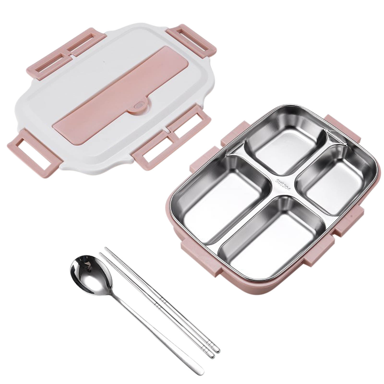 ZToonmas 304 Stainless Steel Bento Box With Phone Stand - Microwavable ...