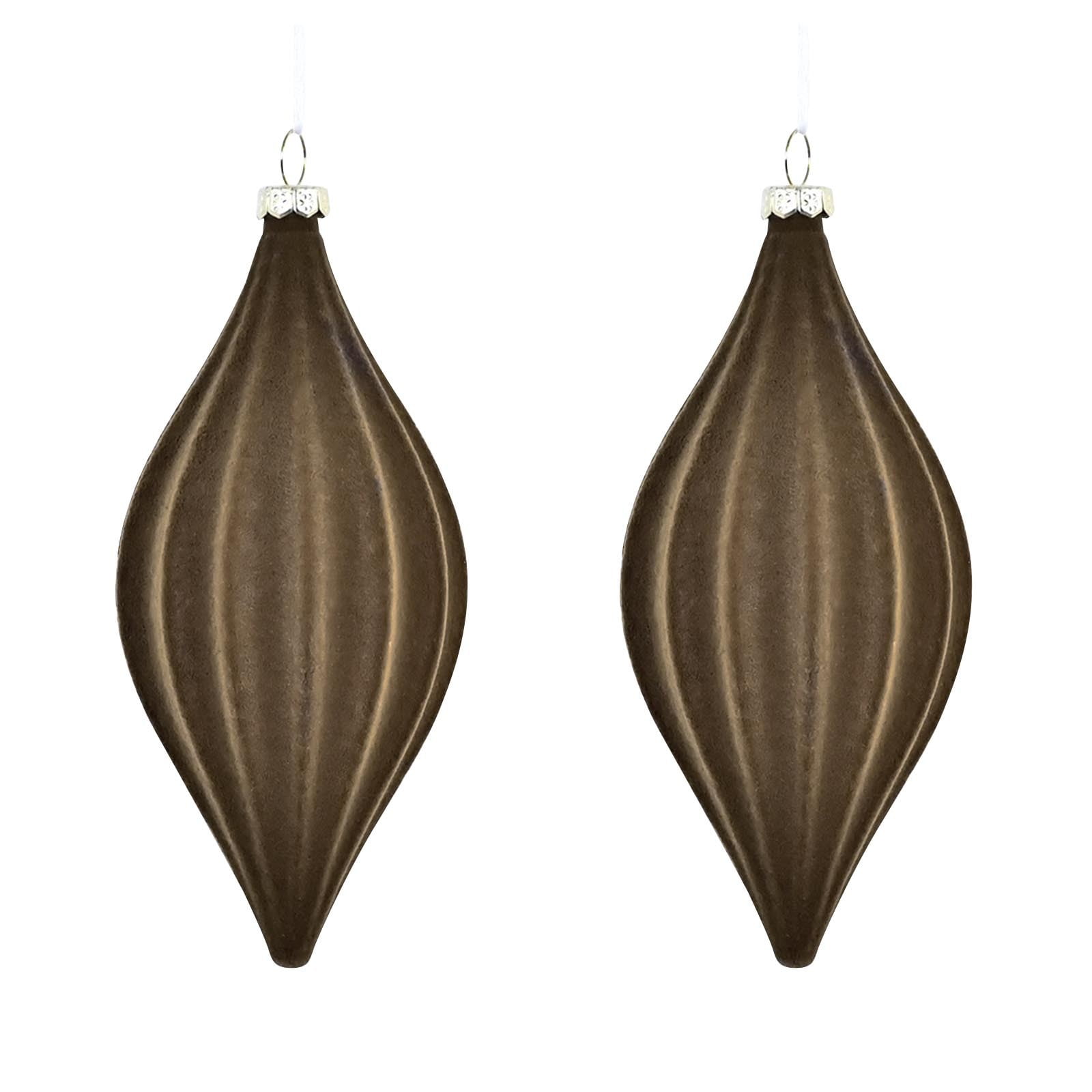 ZToonmas Christmas Supplies Plastic Decorative Balls -shaped Velvet ...