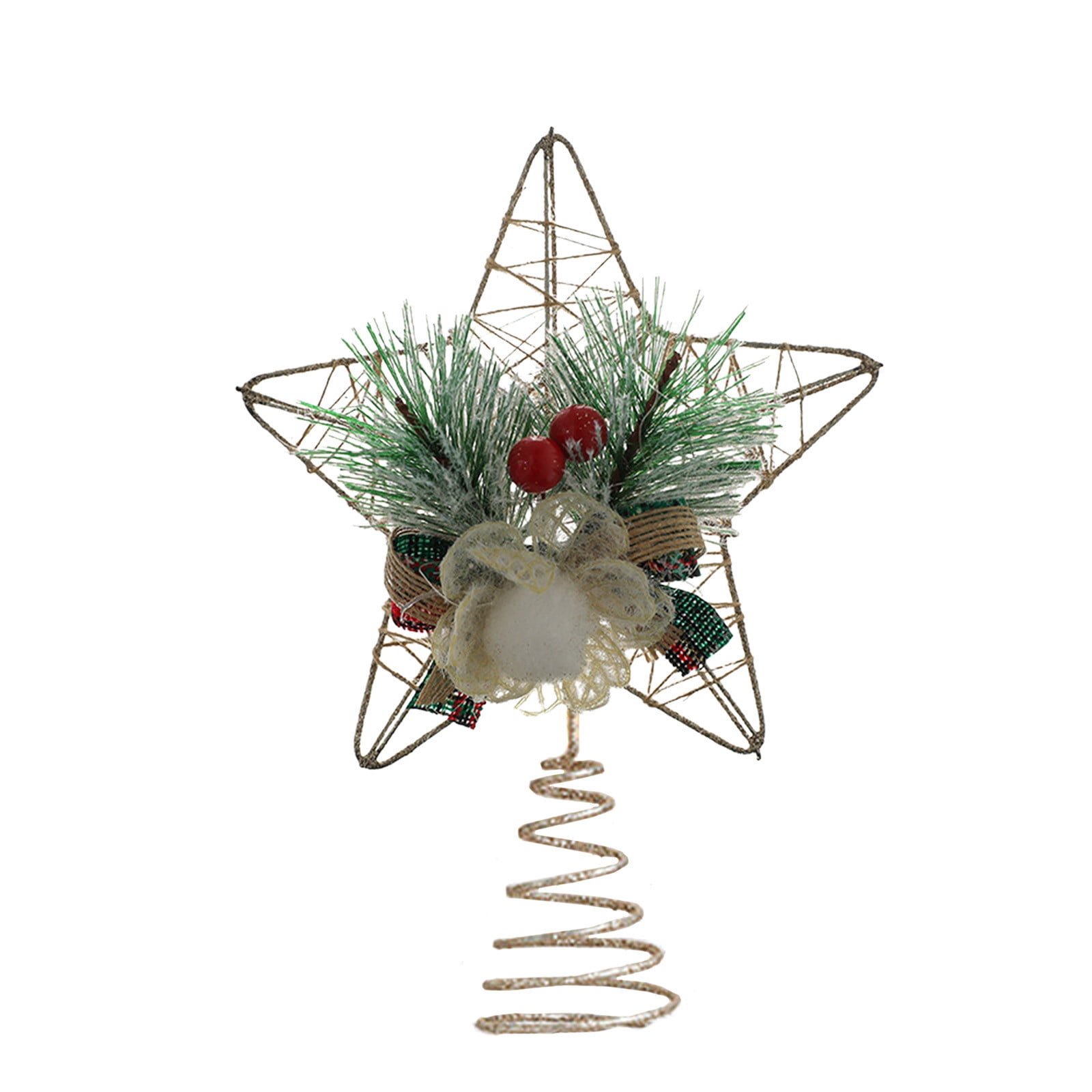 ZToonmas Christmas Tree Topper Decorations Xmas Topper ,Treetop ...