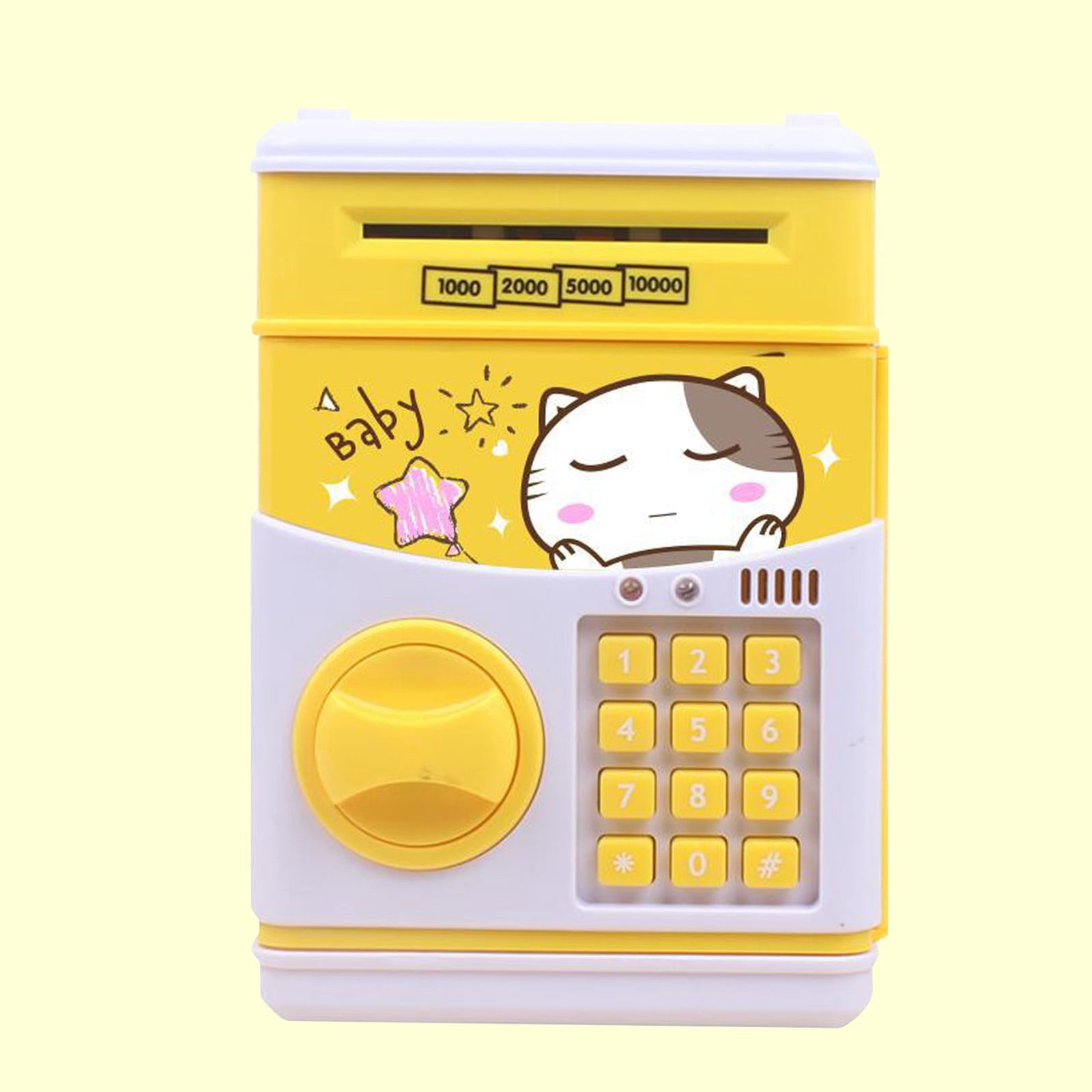 ZToonmas Coin Counter Kids Savings Bank Cash Money Savings Early ...