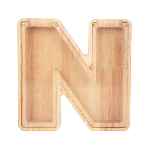 ZToonmas Coin Counter Personalized Wooden Name Money Box Wooden Deposit ...
