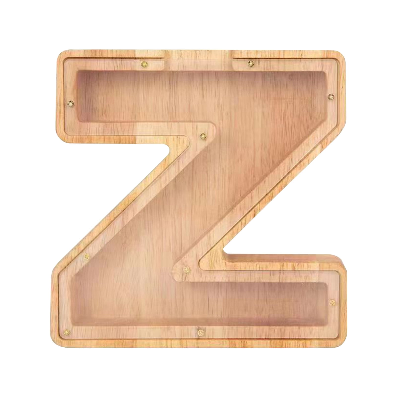 ZToonmas Coin Counter Personalized Wooden Name Money Box Wooden Deposit ...