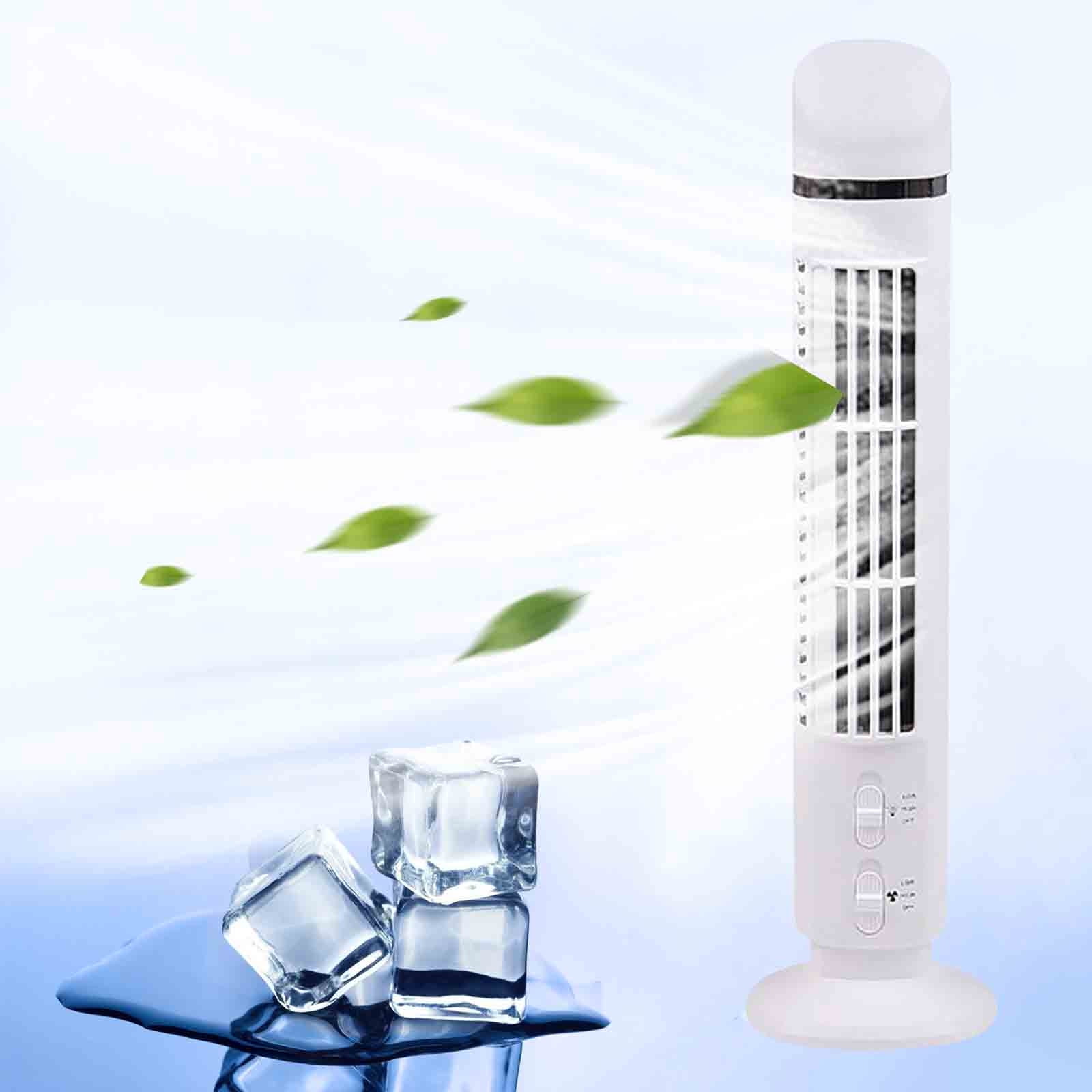 ZToonmas Fan Hot Selling Usb Tower Fan Mini Leafless Tower Conditioner ...