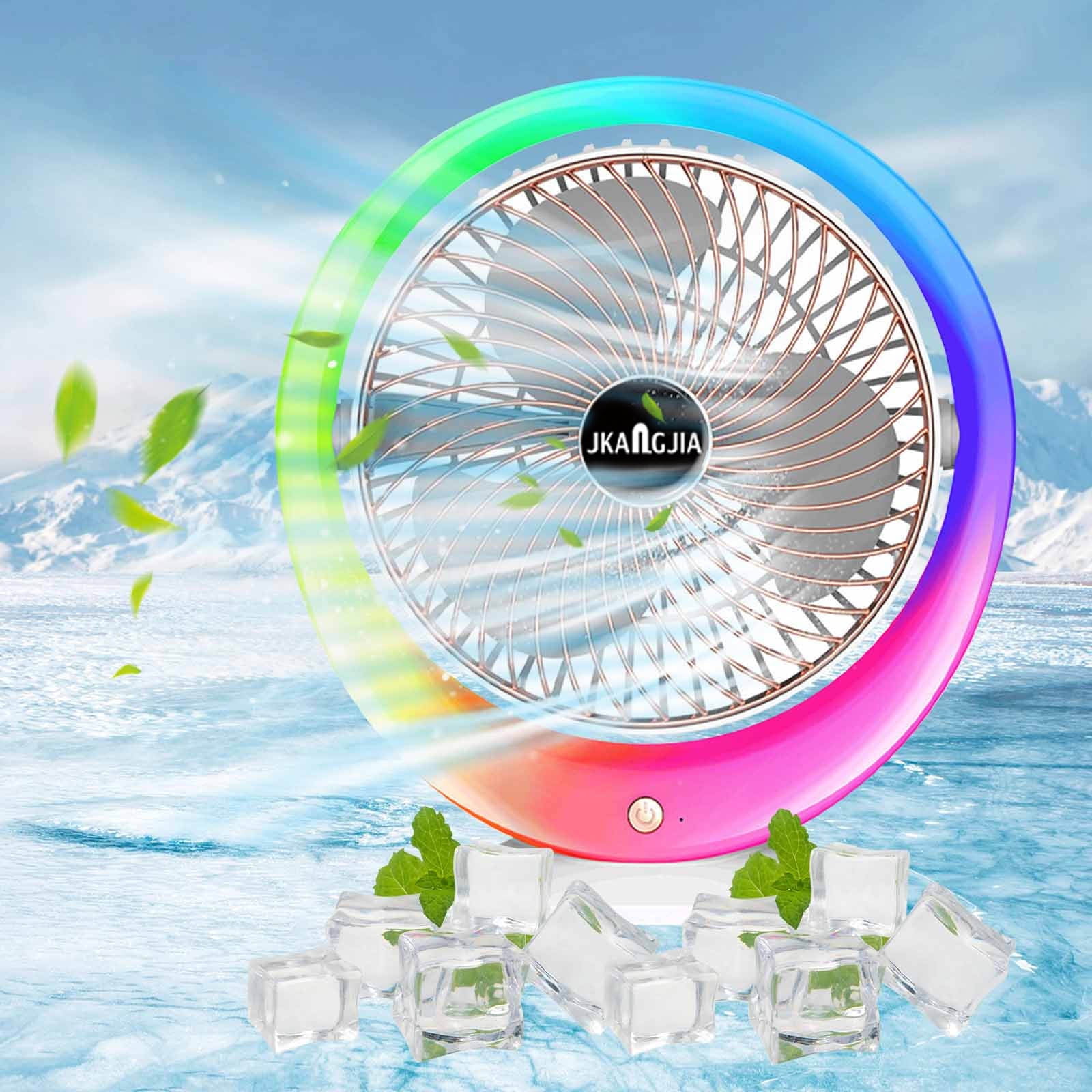 ZToonmas Fan Running Horse Lamp Fan 3 Speed Wind Speed Sleep Natural ...