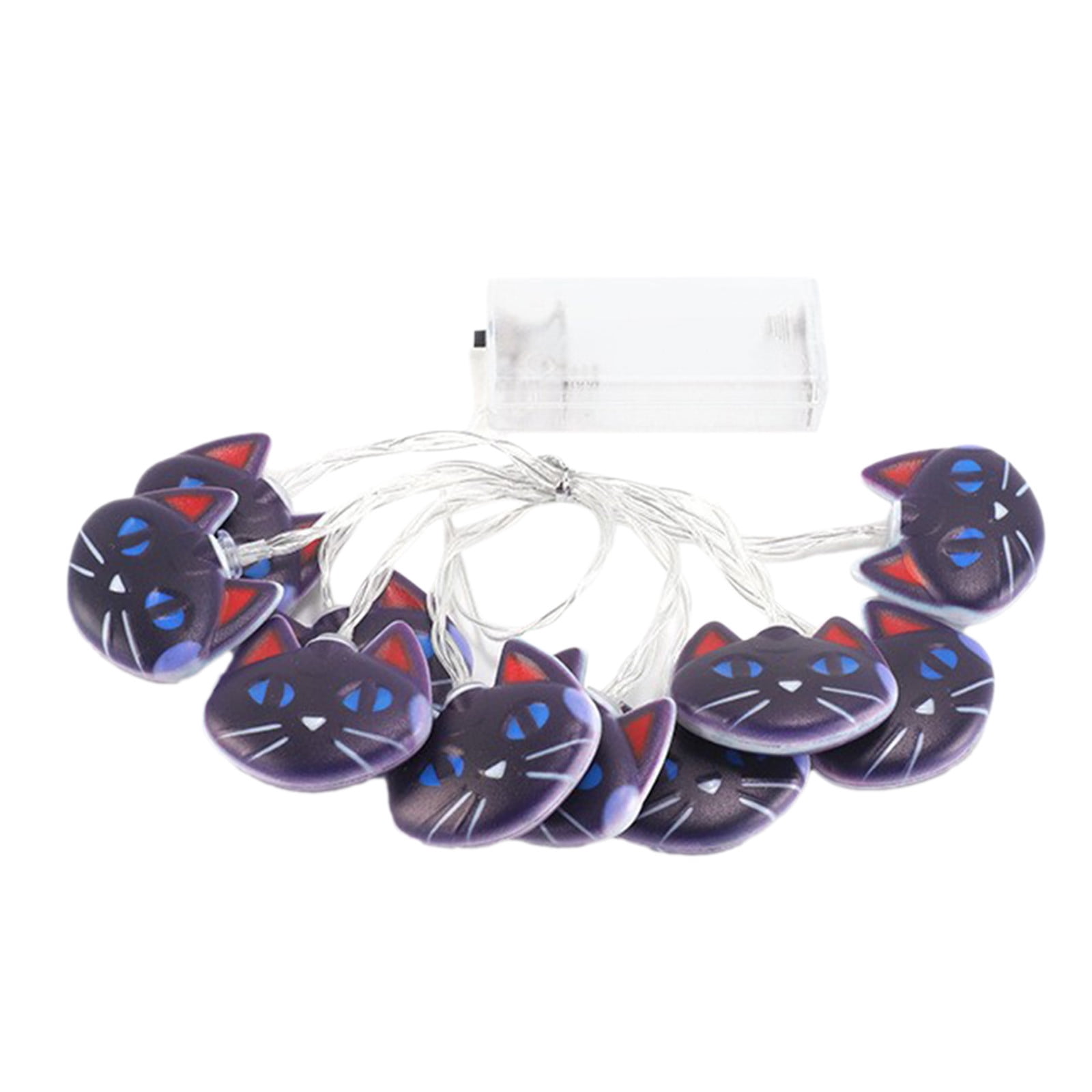 ZToonmas Halloween Black Cat String Lights, 59\ - Walmart.com