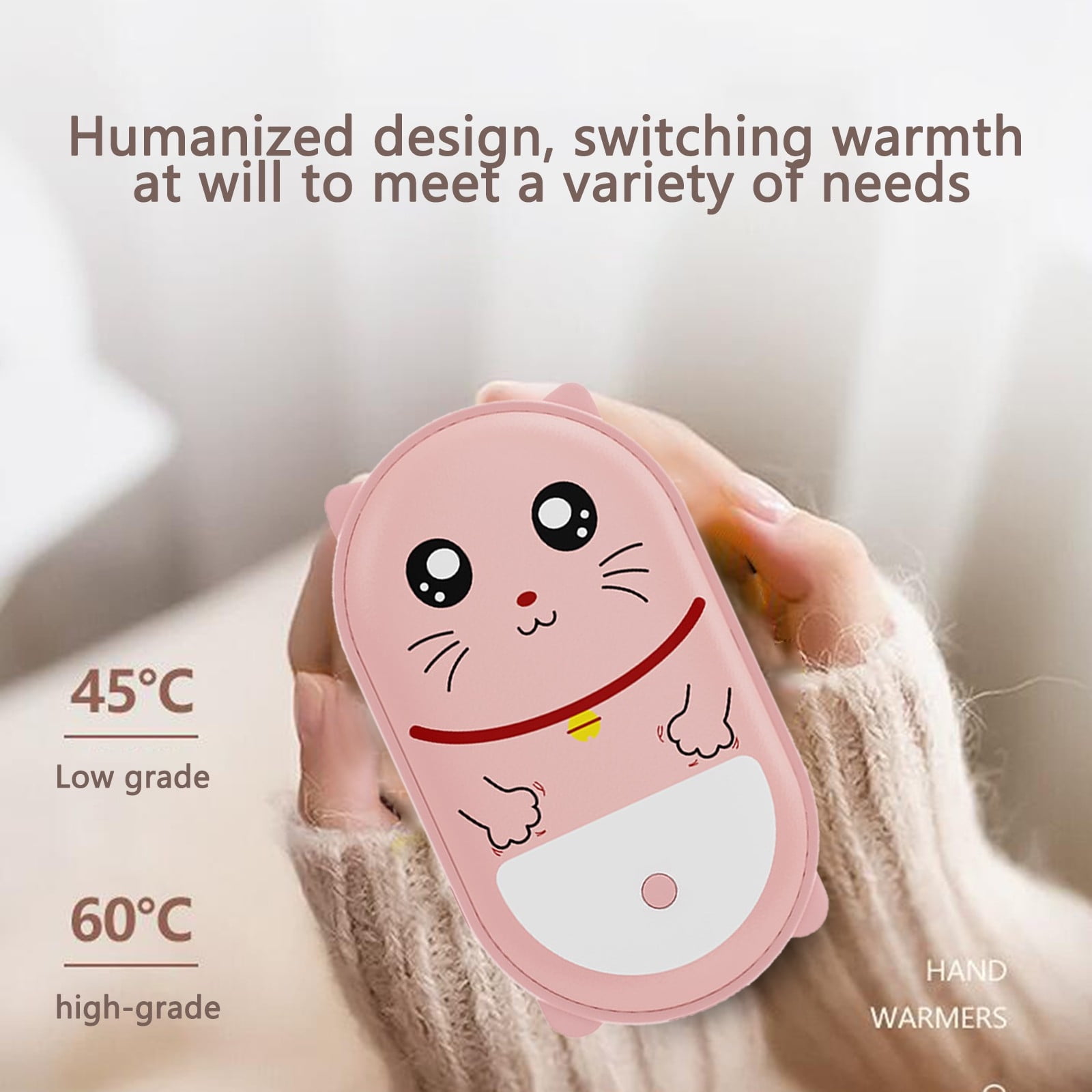 ZToonmas Hand Warmers USB Hand Warmer, Charging Treasure, Two-in-one ...