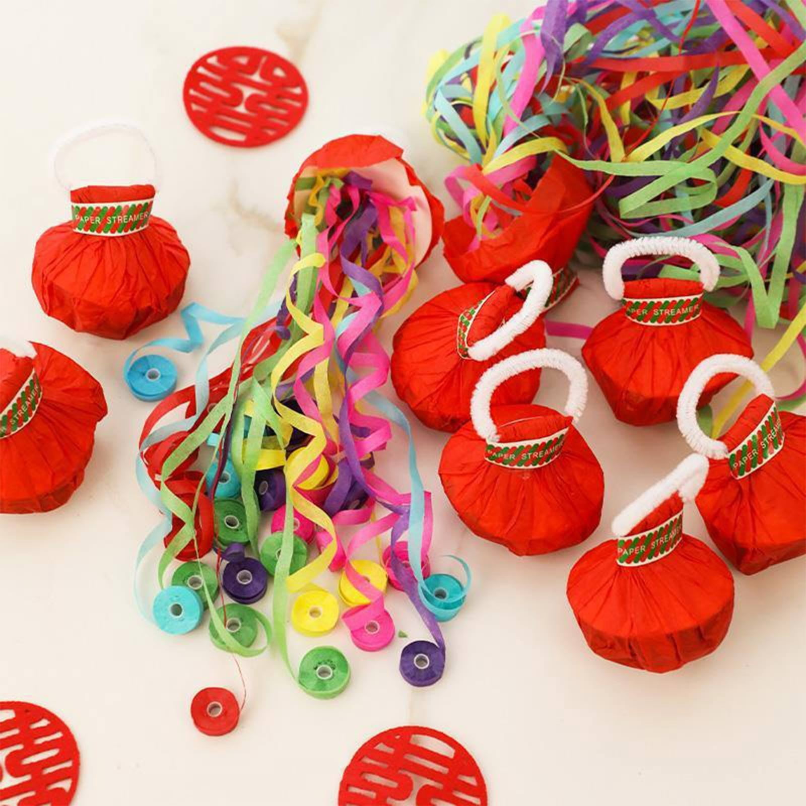 ZToonmas Home Decor 10 Pcs Throw Confetti Streamers Paper Party ...