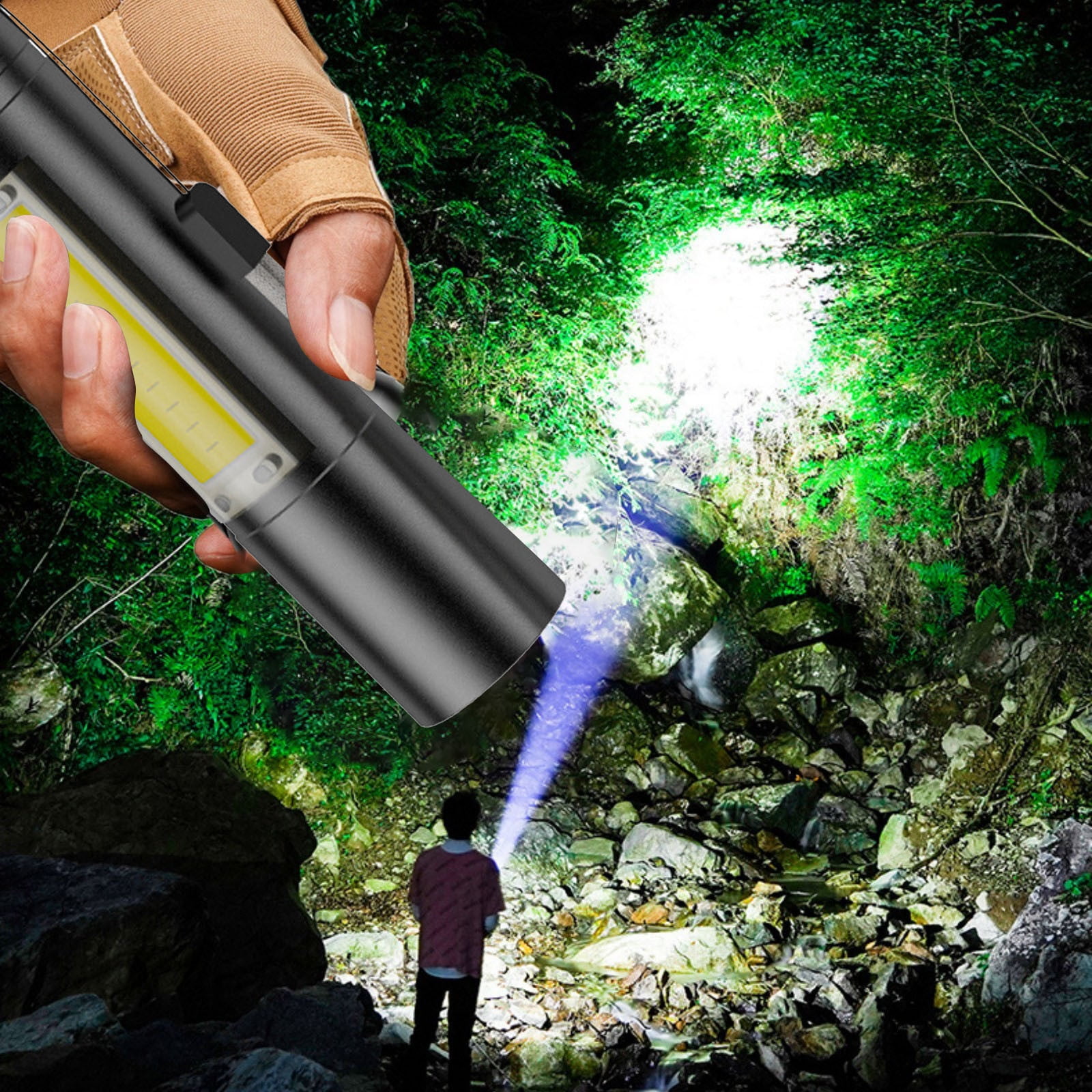 ZToonmas Led LightsLED Zoomable Flashlight , High Lumens Emergency ...