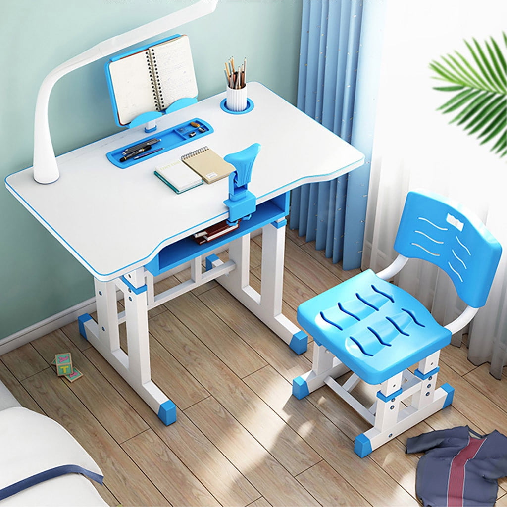 ZToonmas School Supplies Children'S Combined Study Table Plastic Work ...