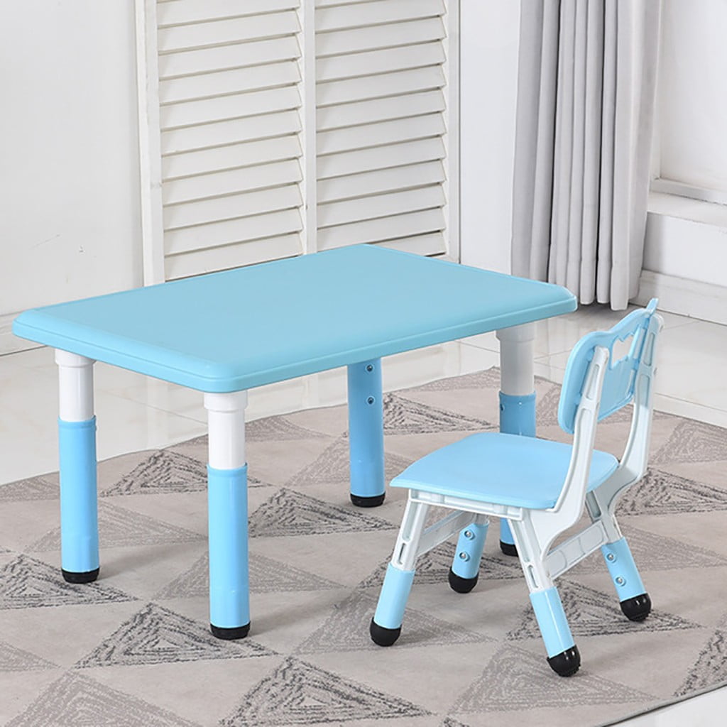 ZToonmas School Supplies Children'S Combined Study Table Plastic Work ...