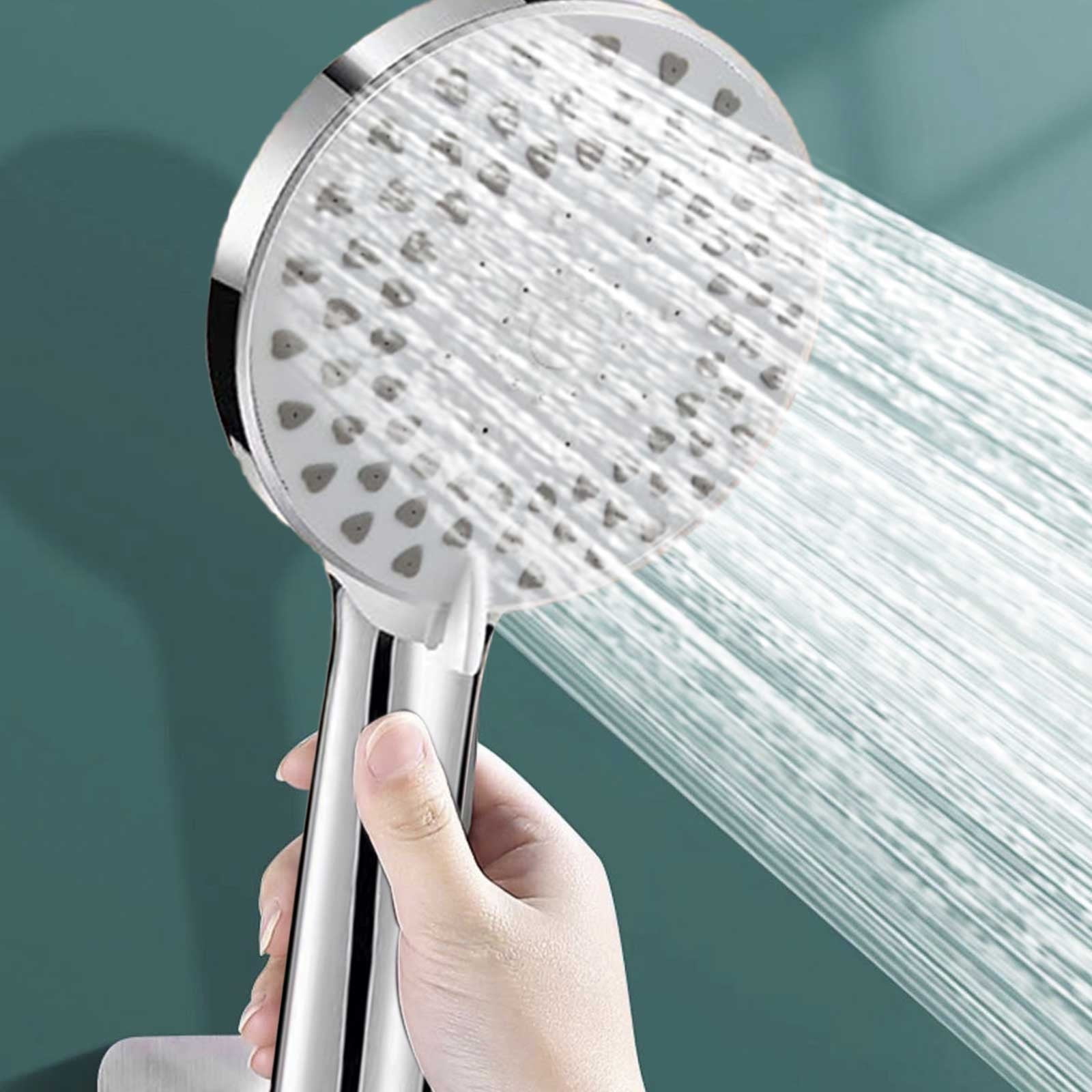 ZToonmas Shower Head Large Panel Shower Set with Hose and Base Shower ...