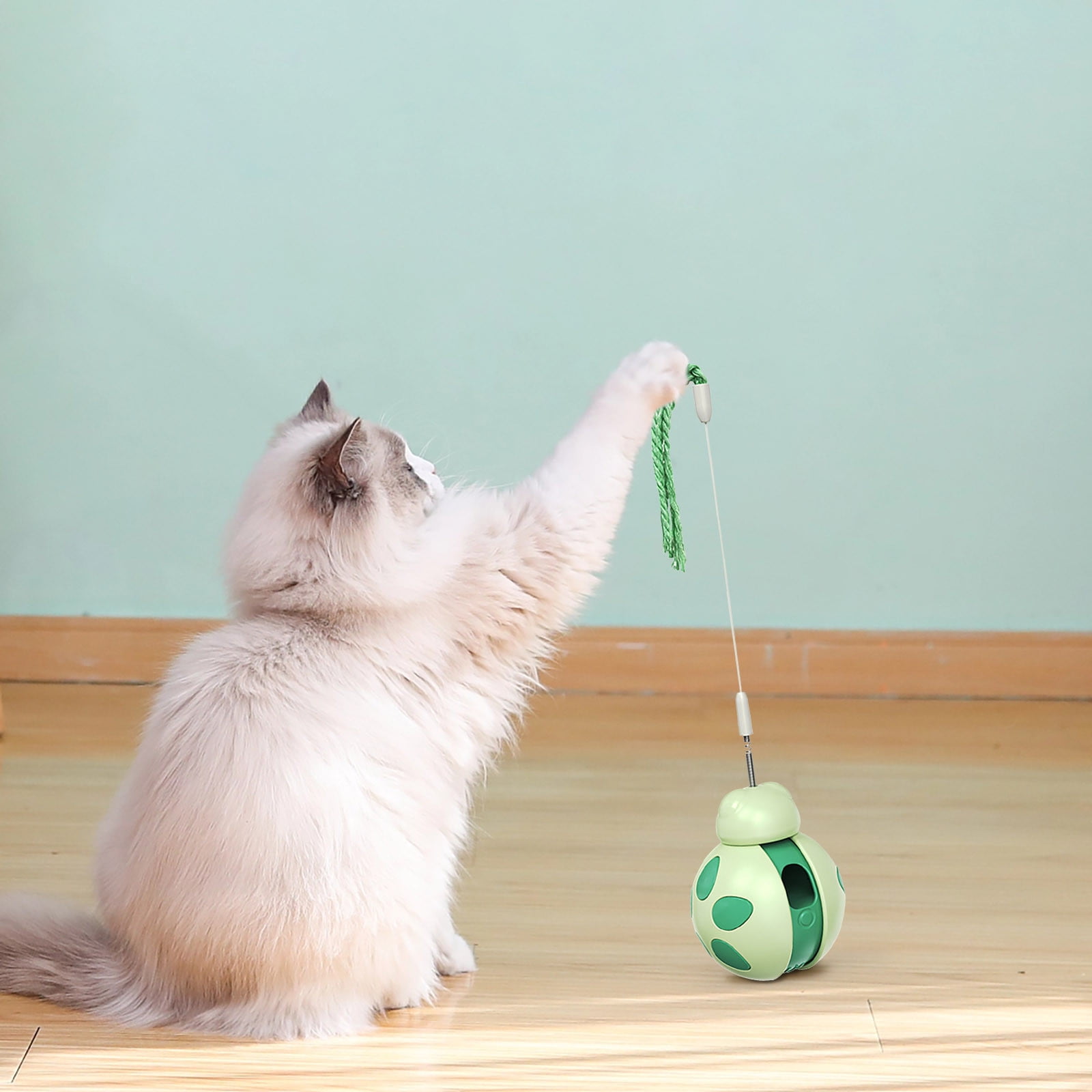 ZToonmas Toys Interactive Pet Toy Treat Dispenser Rolling Interactive ...