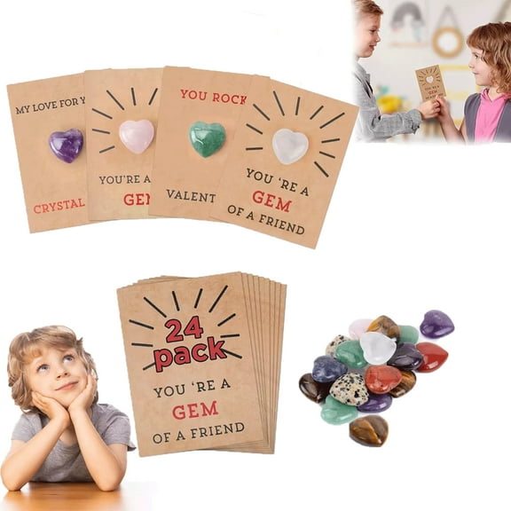 2Pcs Scratch Off Valentine'S Day Cards Diy Valentine'S Day Scratch Off ...