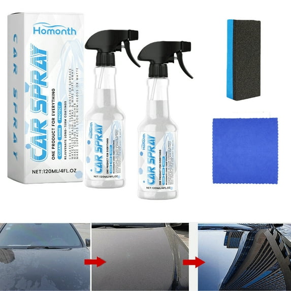 ZUANYETD Car Spray High-Protection Multi-Functional Coating Refresher ...
