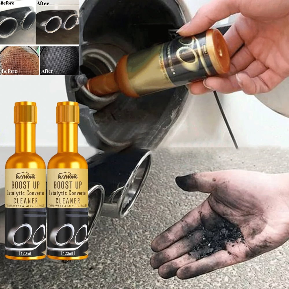 ZUANYETD Easy Clean Car Engine Three Way Catalytic Converter Cleaner ...