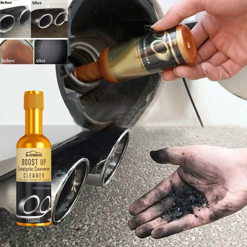 ZUANYETD Easy Clean Car Engine Three Way Catalytic Converter Cleaner ...