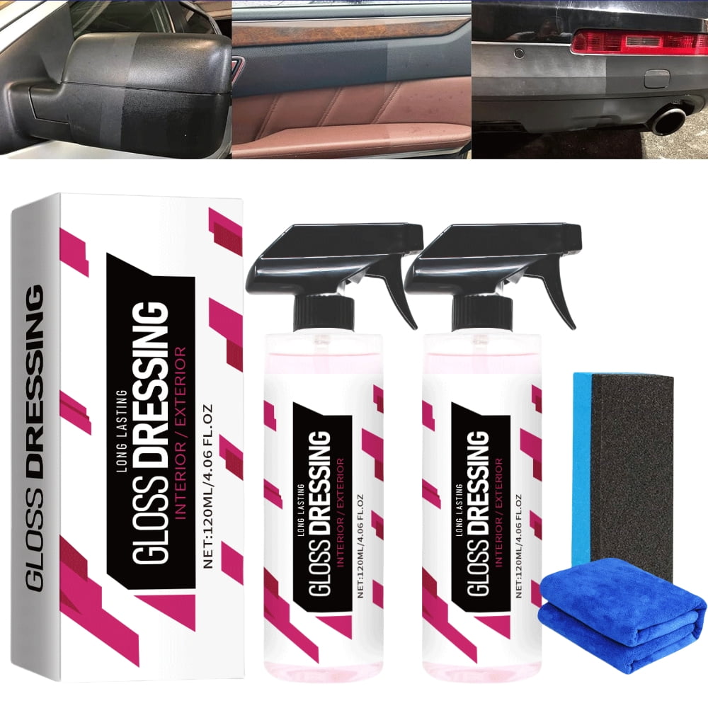ZUANYETD Gloss Dressing - Plastic, Gloss Dressing for Detailing ...
