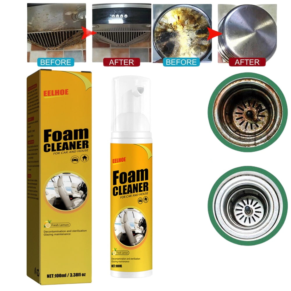 ZUANYETD Multi-functional Foam Cleaner Cleaning Spray Powerful Stain ...