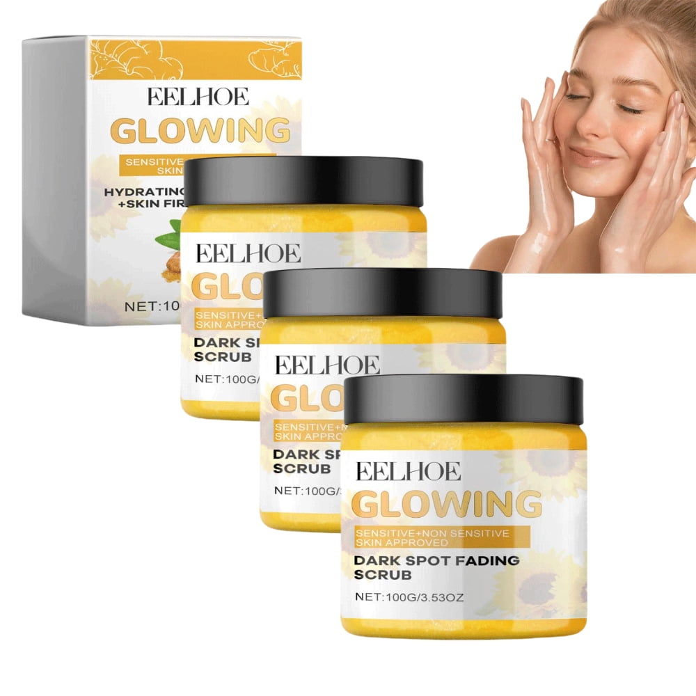 ZUANYETD Turmeric Glow Scrub for rough & textured skin, Dark Spot ...
