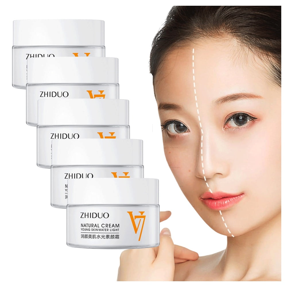 ZUANYETD Zhiduo Natural Cream Young Skin Water Light,V7 Deep Hydration ...