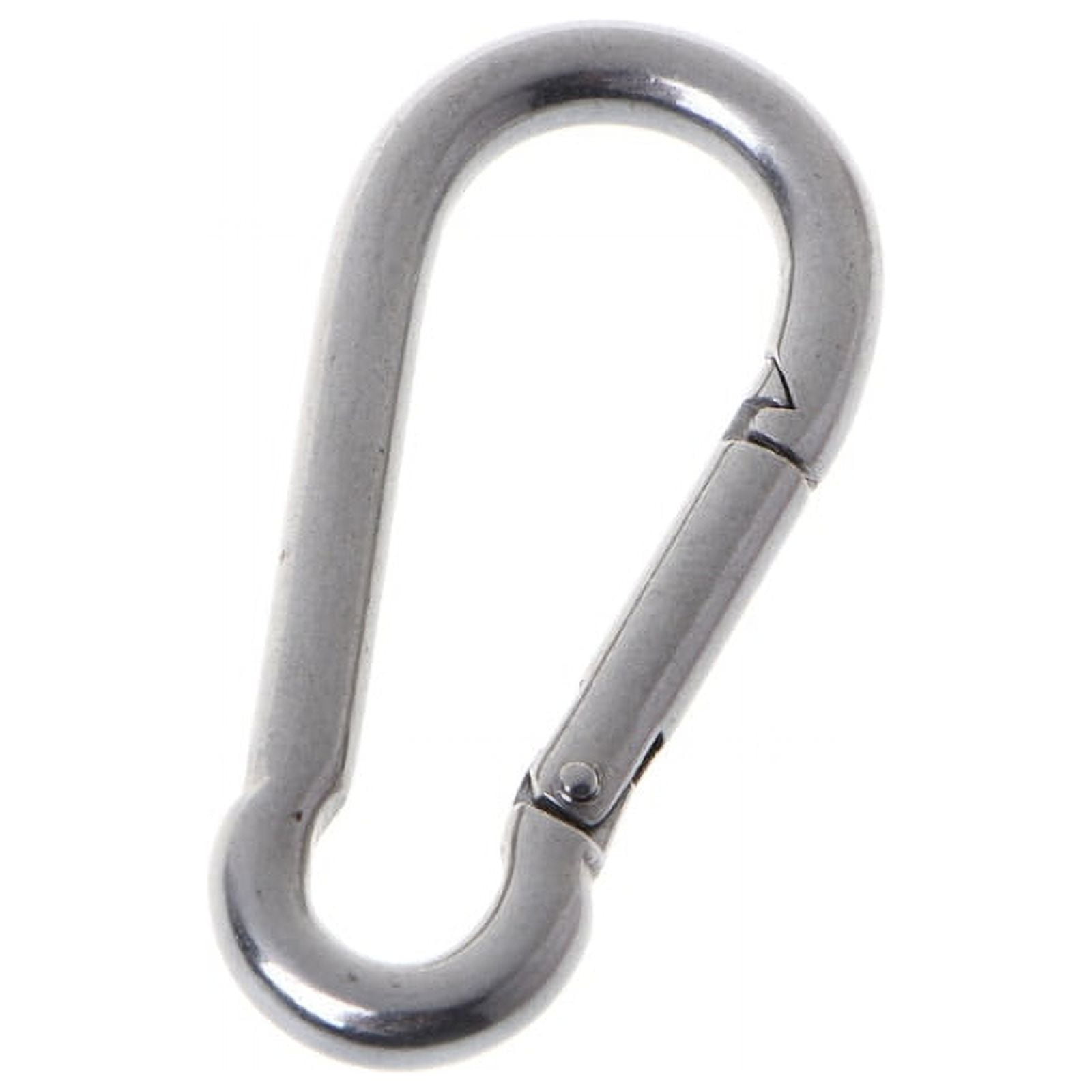 ZUARFY 304 Stainless Steel Spring Carabiner Snap Hook Keychain Quick ...