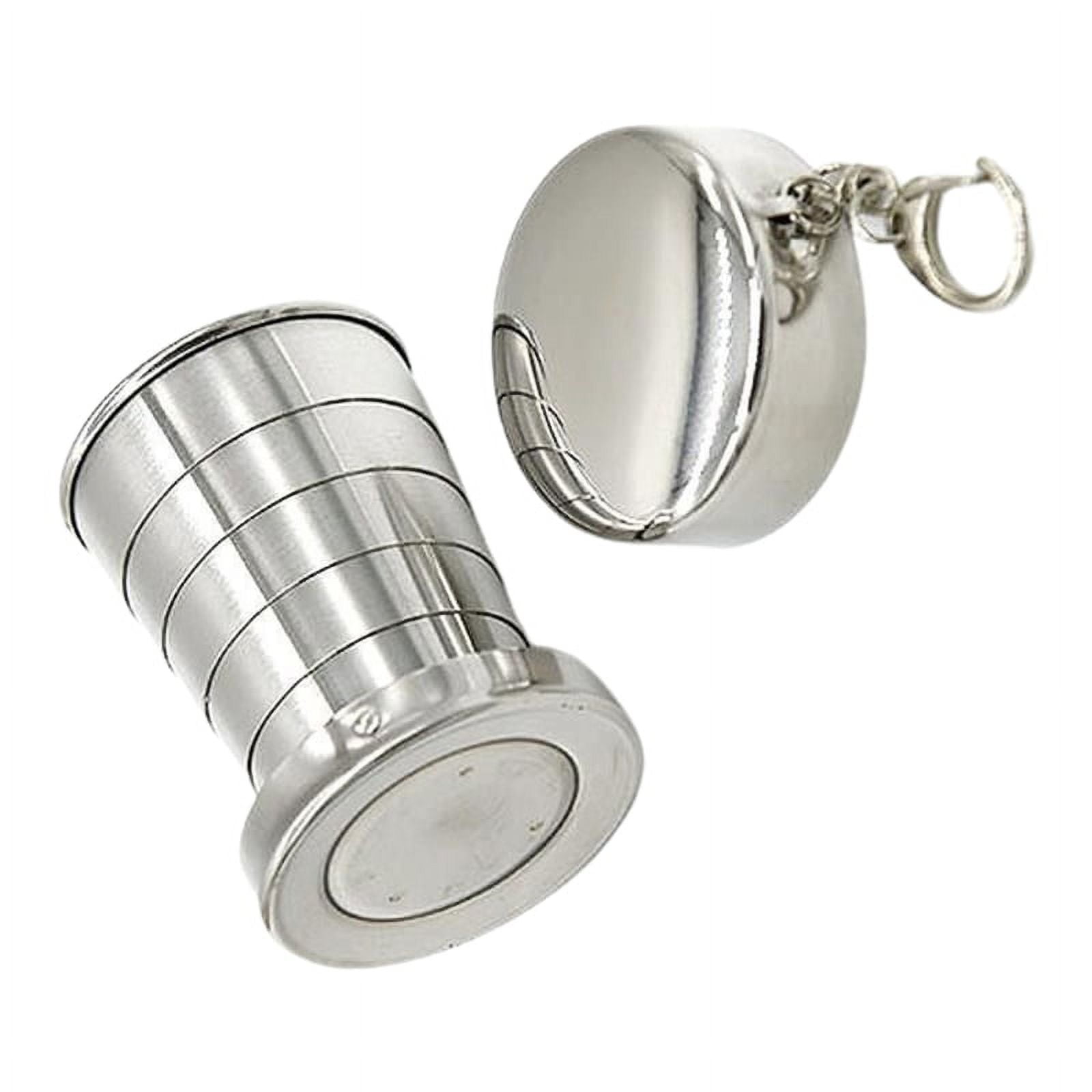 ZUARFY Collapsible Travel Cups Stainless Steel Folding Cup with Lid ...