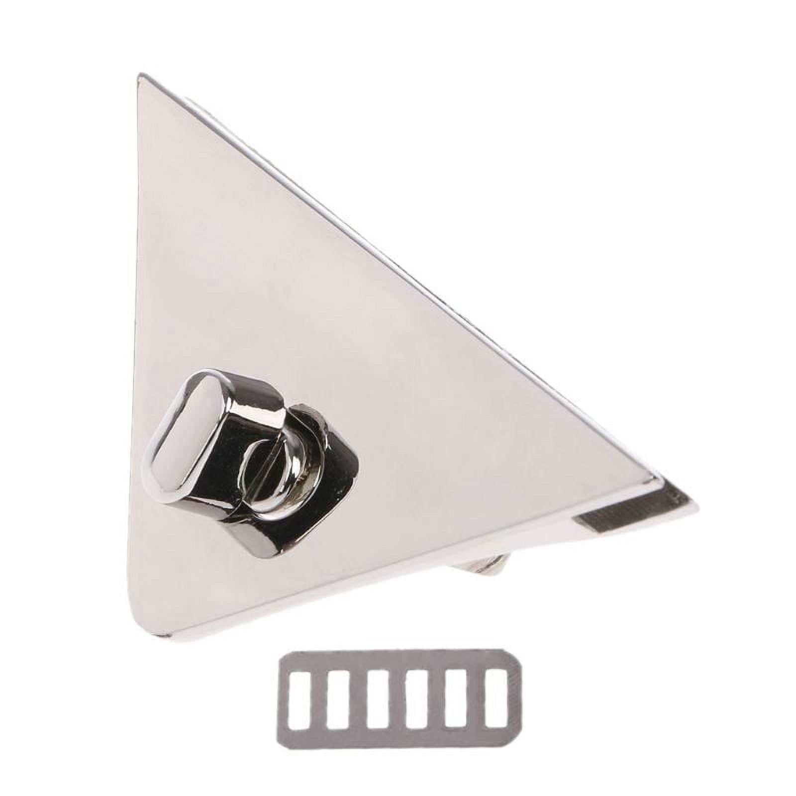 ZUARFY DIY Triangle Shape Clasp Turn Lock Twist Locks for Handbag ...