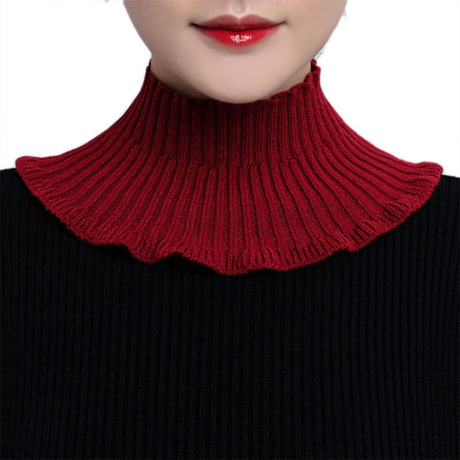 ZUARFY Fake Turtleneck Dickey Detachable Neckwarmer Half Top Mock ...